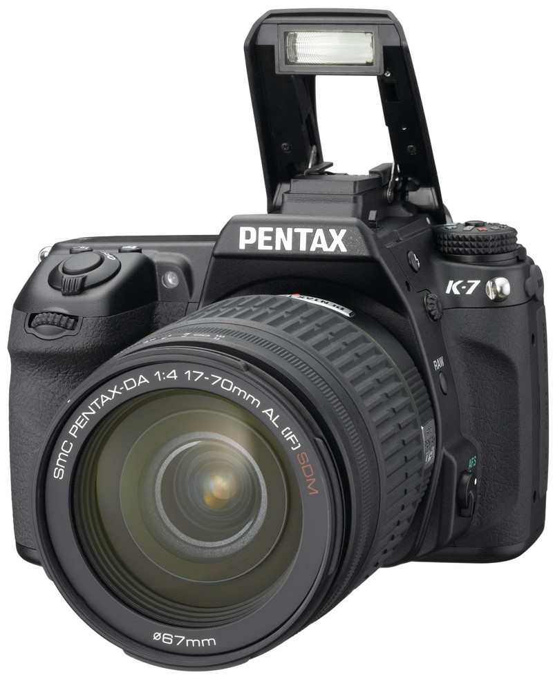 Pentax K-7 DSLR launches: 14.6MP & HD video for $1.3k [Video] - SlashGear