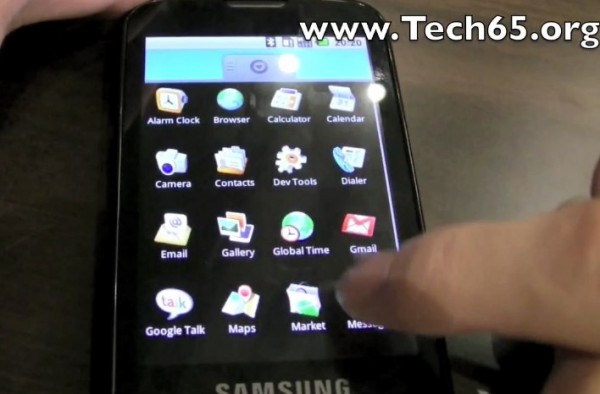 Samsung I7500 Android phone in-depth video demo - SlashGear