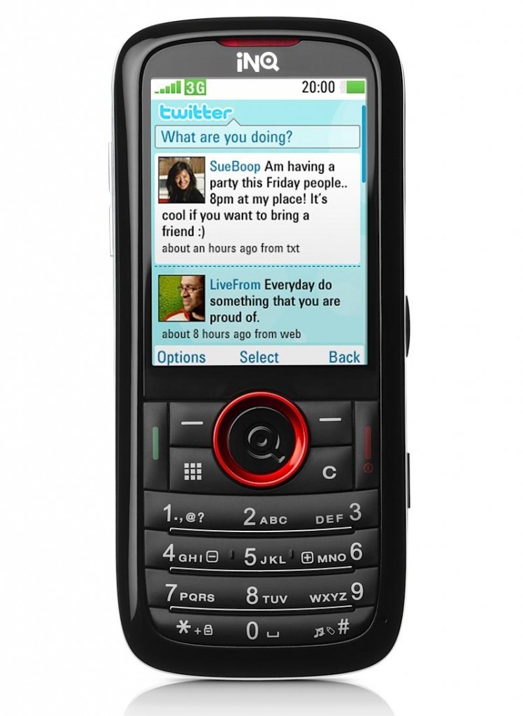 INQ Mobile Chat 3G and Mini 3G social networking phones revealed ...