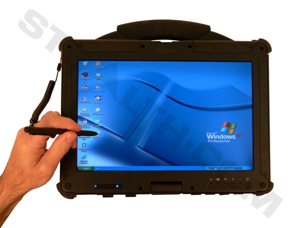 Stealth NW-2000 rugged convertible touchscreen notebook - SlashGear