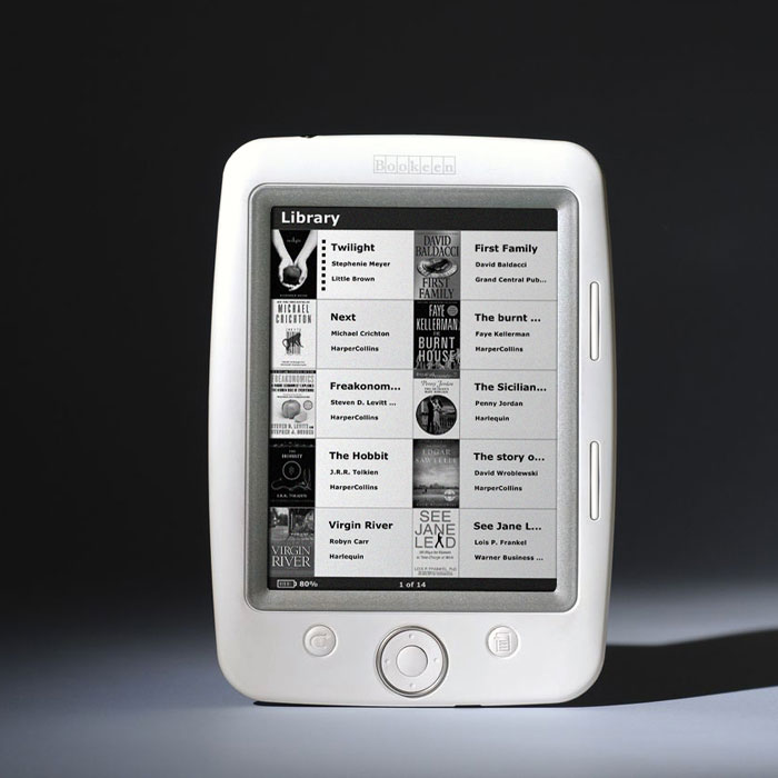 Bookeen Cybook Opus compact ebook reader hits shelves - SlashGear