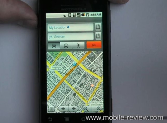 GSM Motorola MILESTONE lacks turn-by-turn in Android 2.0 Maps [Update ...