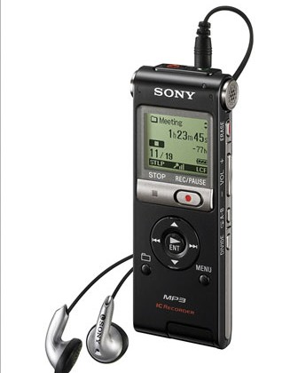 Sony launches ICD-UX200 and ICD-UX300F digital voice recorders in ...