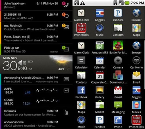 New GUI replacement for Android phones from SlideScreen [Video] - SlashGear