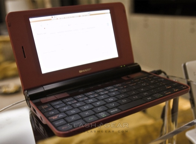 Sharp Netwalker PC-Z1 hands-on - SlashGear