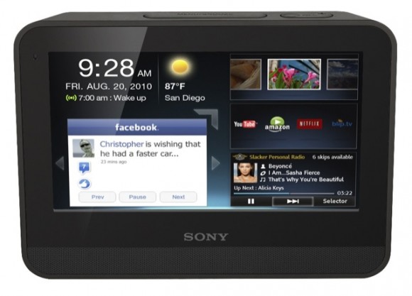 Sony dash 7-inch internet tablet gets chumby webapps - SlashGear