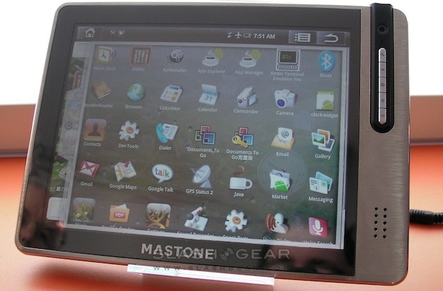 Mastone Prowave Android tablet hands-on - SlashGear