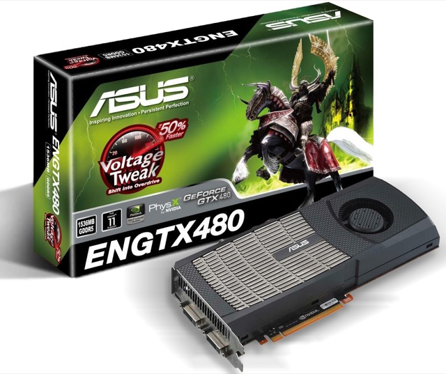 ASUS ENGTX480 & ENGTX470 GeForce 480/470 Video Cards Get Official