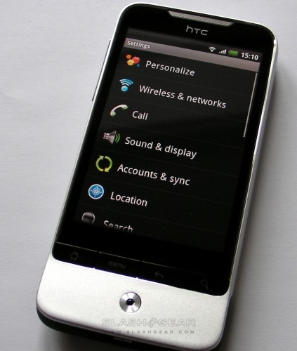 HTC Legend review - SlashGear