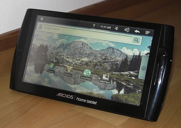Archos 7 Home Tablet gets hands-on video: surprisingly good - SlashGear