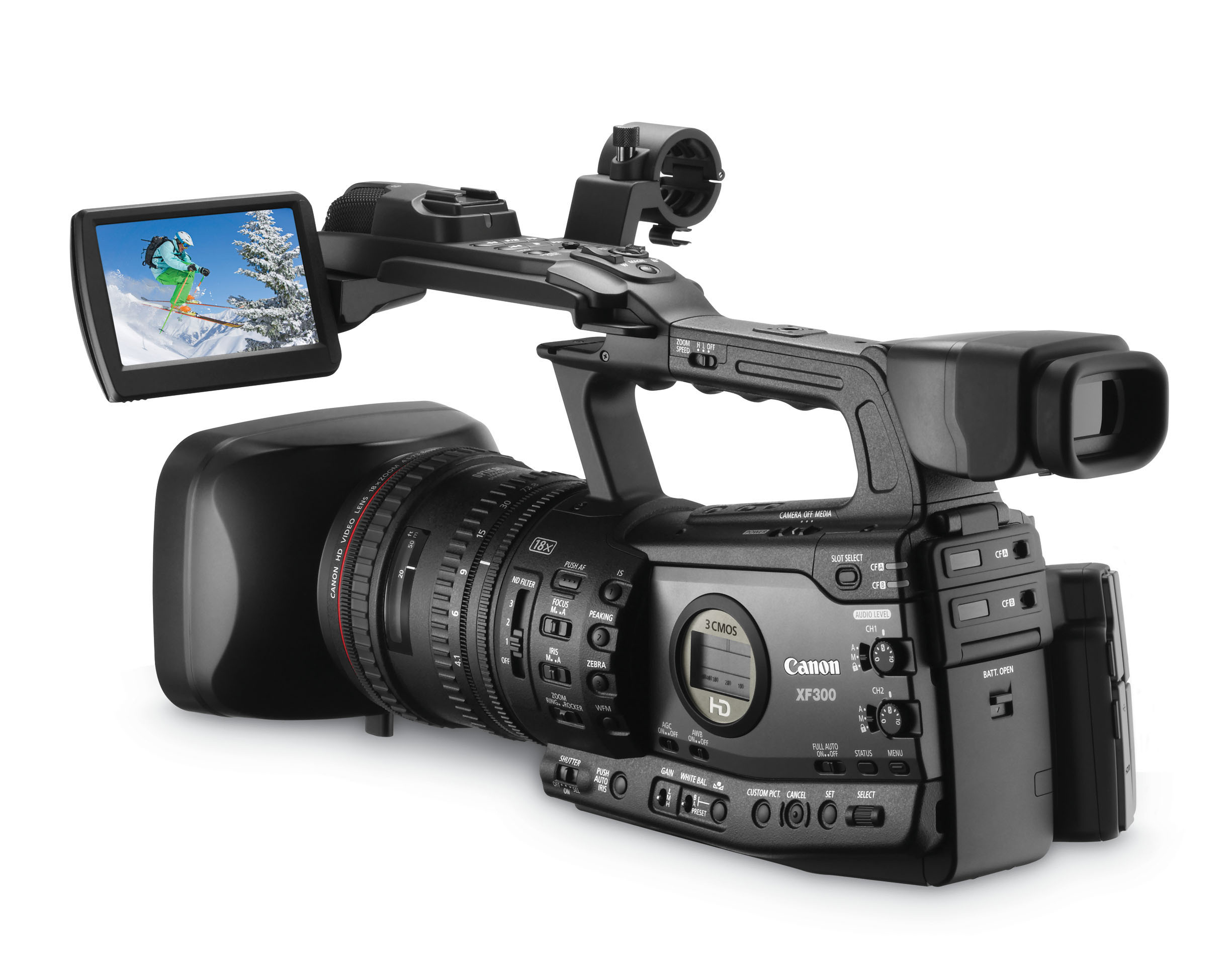 Canon XF305 and XF300 pro-spec camcorders outed - SlashGear
