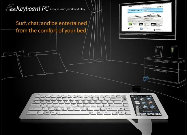 ASUS Eee Keyboard gets video promo (now just needs a launch) - SlashGear