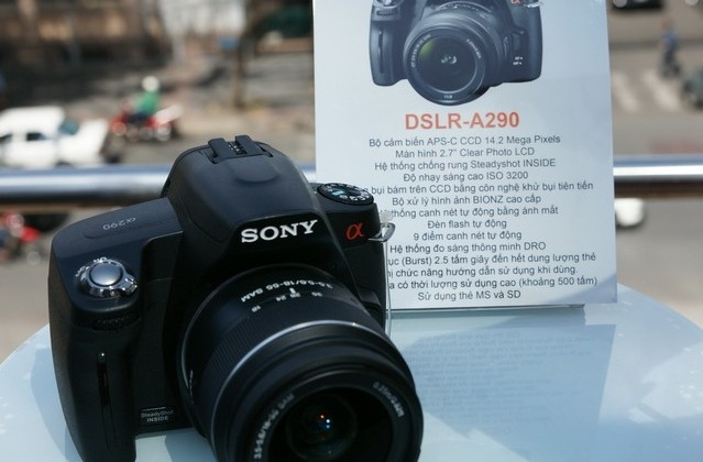 Sony Alpha A290 entry-level DSLR outed - SlashGear