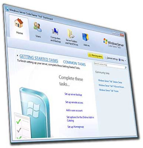 Windows Home Server "Vail" gets previewed - SlashGear