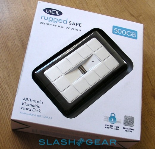 LaCie Rugged Safe 500GB HDD Review - SlashGear