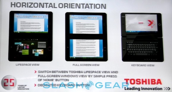 Toshiba Libretto W100 hands-on [Video] - SlashGear