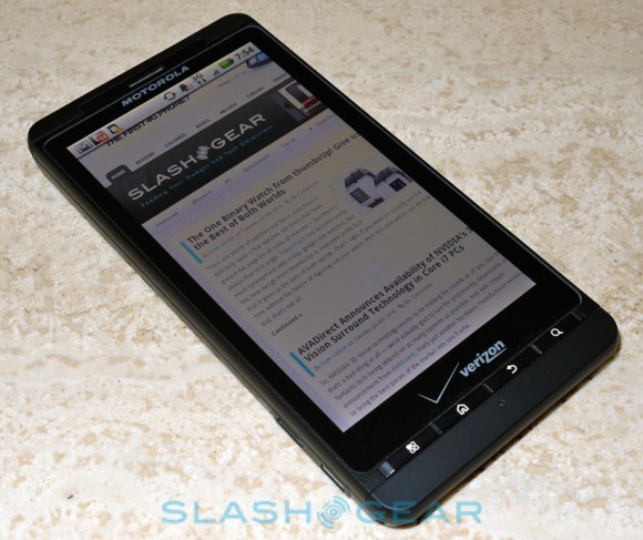 Droid X Review - SlashGear