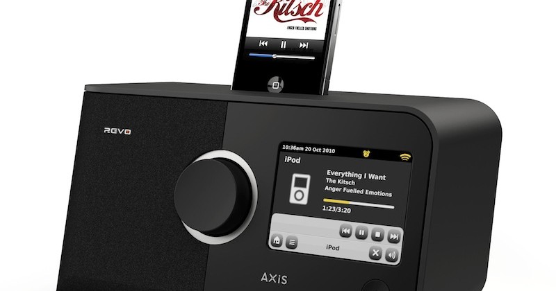 Revo AXiS iPhone DAB/WiFi radio packs touchscreen - SlashGear