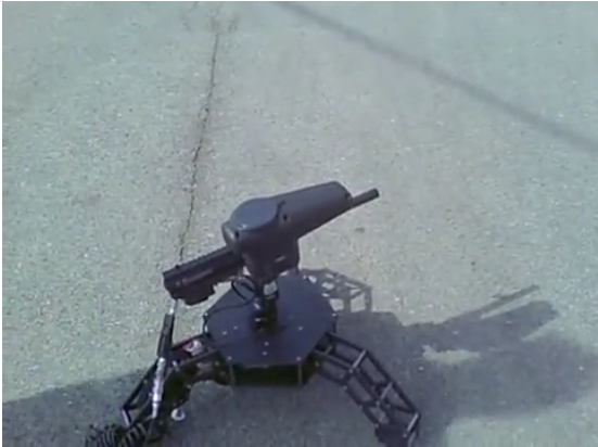 Robot Sentry Peppers Targets with Paintball Gun [Video] - SlashGear