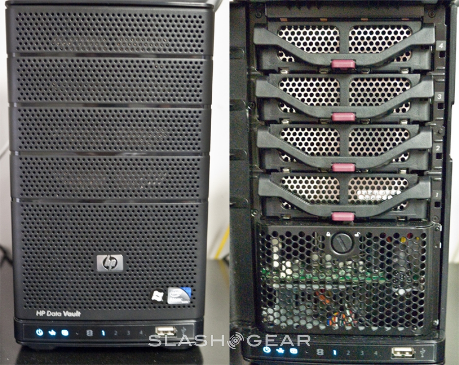 HP StorageWorks X300 Data Vault Review - SlashGear