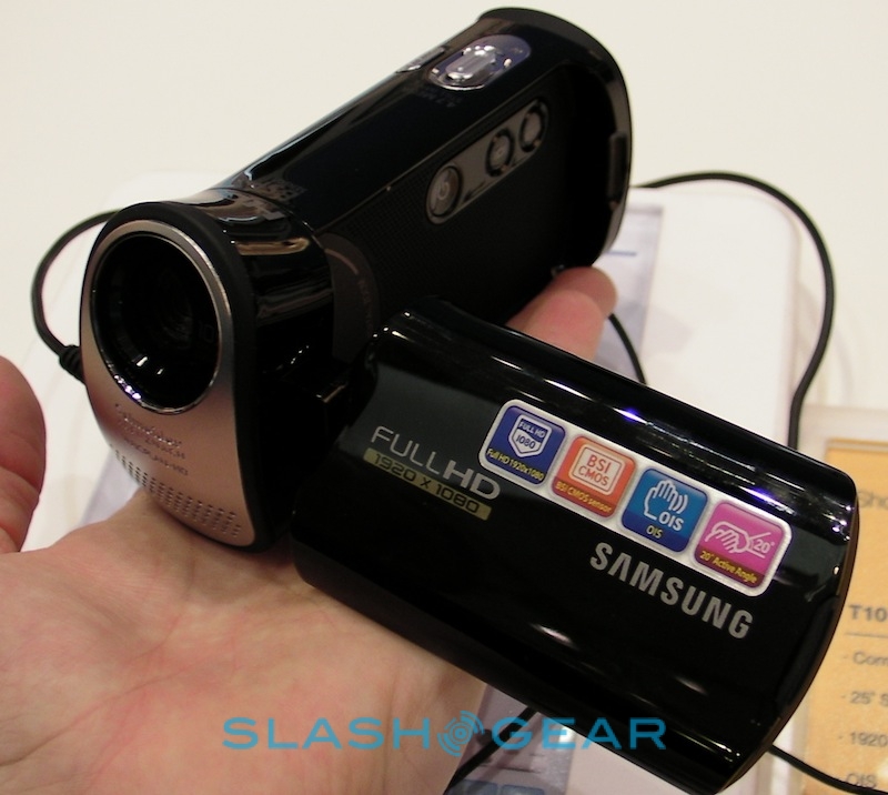 Samsung HMX-T10 Camcorder Hands-On