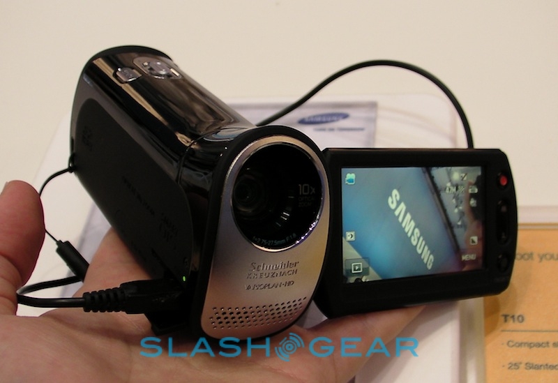 Samsung HMX-T10 Camcorder Hands-On
