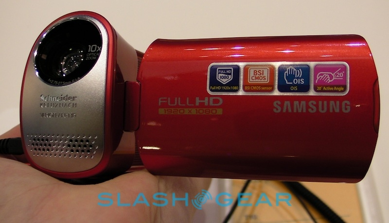 Samsung HMX-T10 Camcorder Hands-On