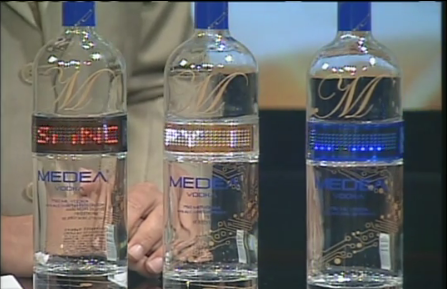 Medea Vodka Bottles Feature Customizable LED Strip [Video] - SlashGear