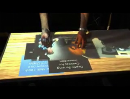 Microsoft's LightSpace Shown Off on Video by Research Team - SlashGear