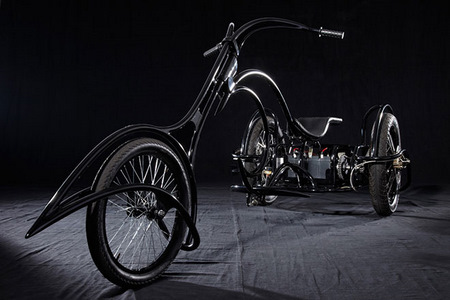 Monster Tricycle is 8 Feet Long, Features 6 Solar Panels - SlashGear