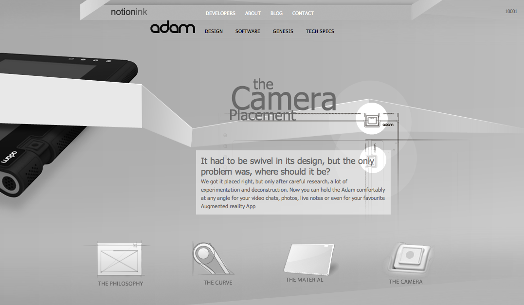 Notion Ink's Adam Tablet Official Website Released - SlashGear