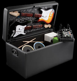 Rock Band storage ottoman debuts from LevelUp - SlashGear