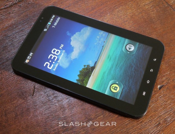 T-Mobile Samsung Tab Review - SlashGear