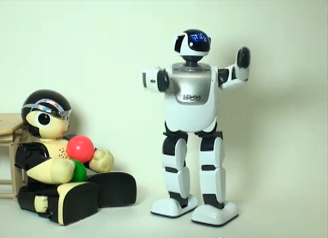 Fujisoft PALRO Humanoid Shows That Remembers Places and Things on Video ...