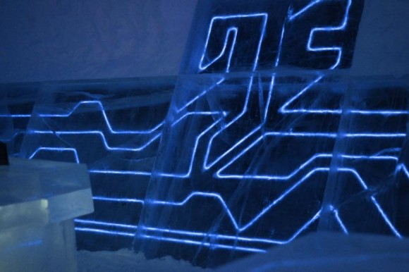 Extreme Design Legacy of the River TRON-Themed Room in Ice Hotel is ...