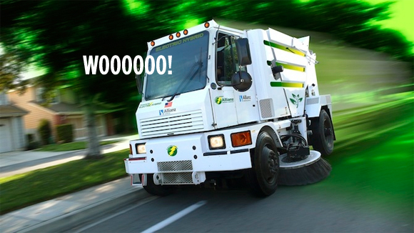 Hybrid Sweet Sweeper Allianz 4000 is World's First - SlashGear