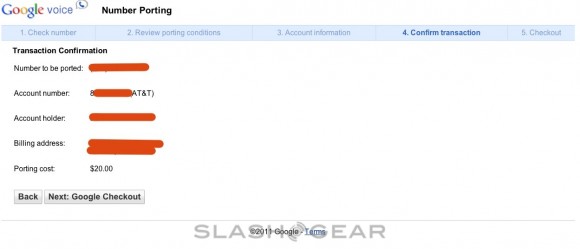Number porting now available to current users of Google Voice - SlashGear