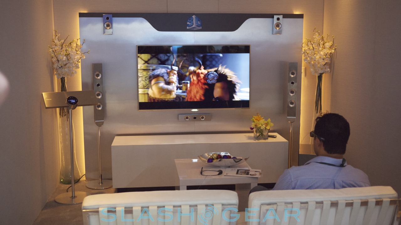 Samsung's 3D Surround Sound Demoed - SlashGear