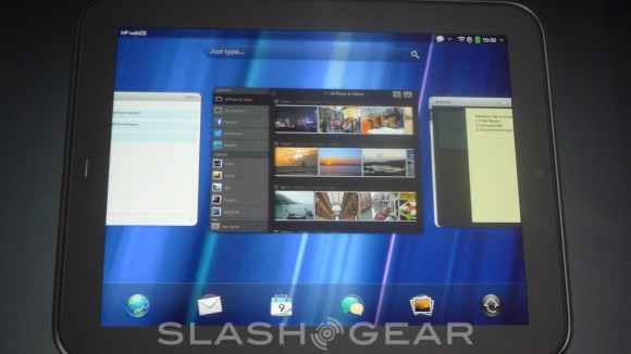 HP TouchPad webOS 3.0 tablet official - SlashGear