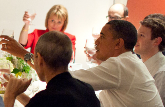 Photos From Obama's Tech Dinner - SlashGear