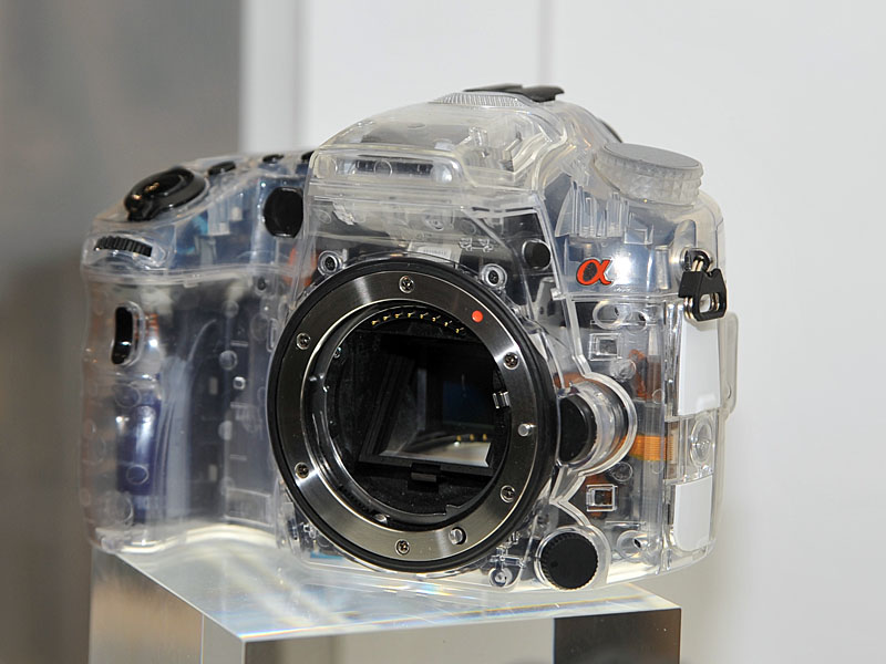 Sony translucent mirror DSLR prototype gets covetable casing - SlashGear
