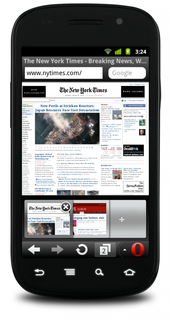 Opera Mini 6 and Opera Mobile 11 released - SlashGear