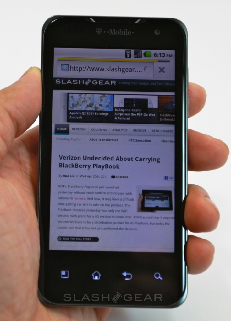 T-Mobile G2x Review - SlashGear