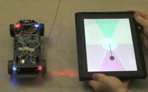 Remote controlled car controlled by Kinect or iPad - SlashGear