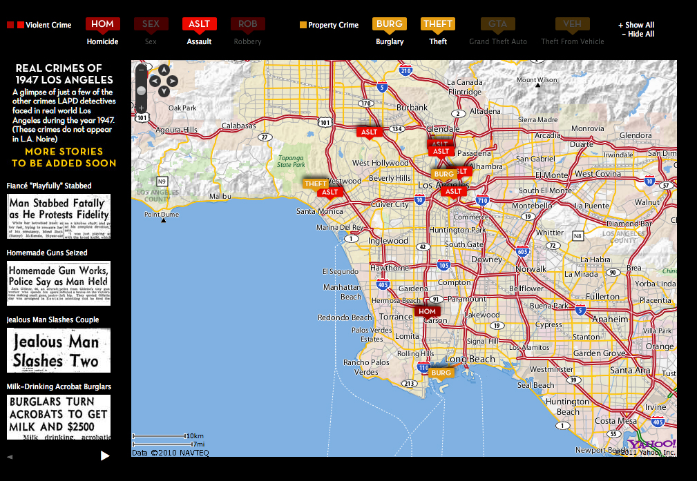 L.A. Noire's Rockstar Teams Up With L.A. Times For Interactive 1947 ...