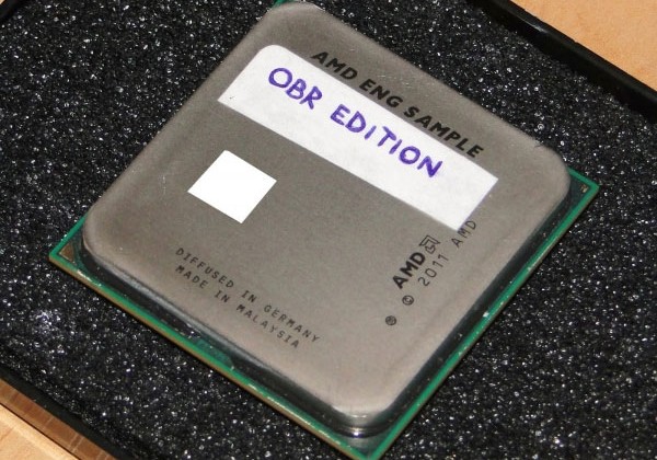 AMD Bulldozer Engineering Sample CPU details slip - SlashGear