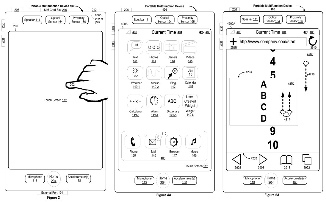Apple granted iPhone multitouch patent: Lawyers prepare for action ...