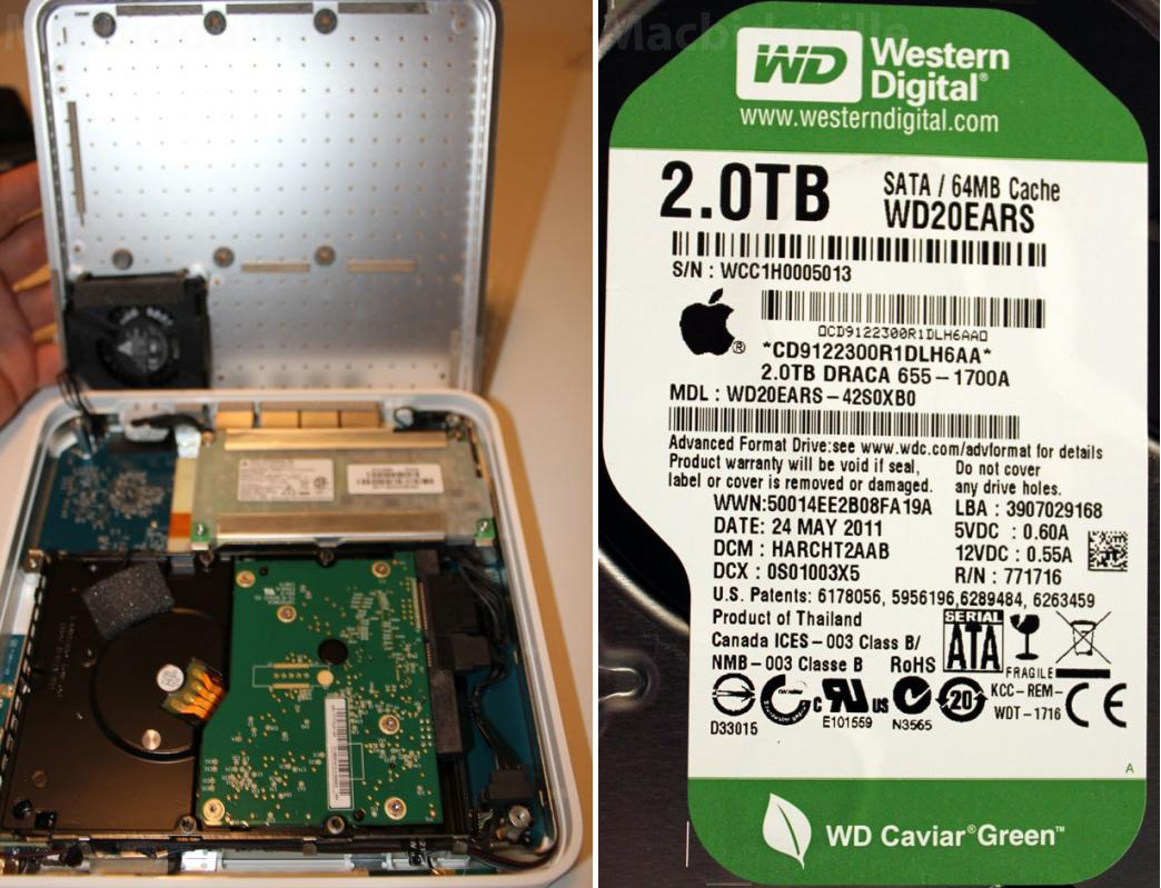 Apple Time Capsule using WD desktop HDD: Is this a "server grade" drive ...