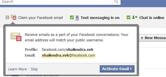 Disclaimer: Facebook Email Addresses Aren't "Awesome"