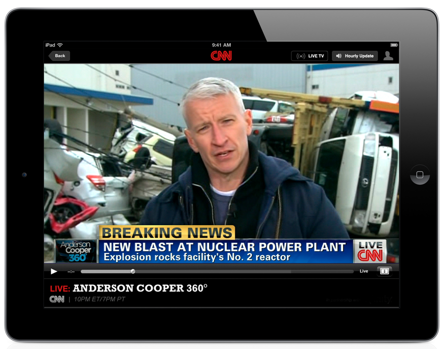 CNN Touts First 24-hour Streaming Mobile News Network, For Some, Not All - SlashGear
